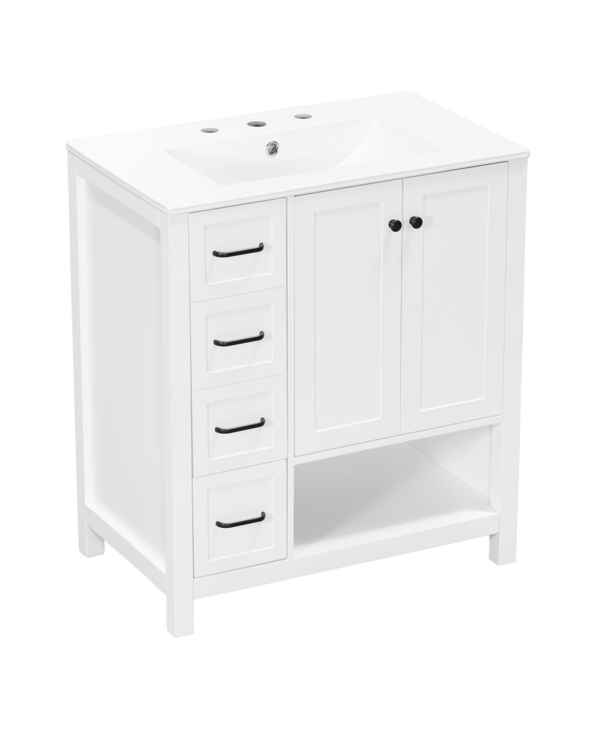 Click here for Busdays 30 Inch Bathroom Vanity with Sink Top Two... prices
