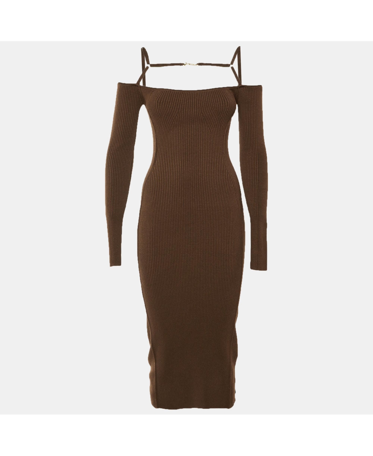 Click here for Pre-Owned Jacquemus Womens Jersey Knit Cut Out Det... prices