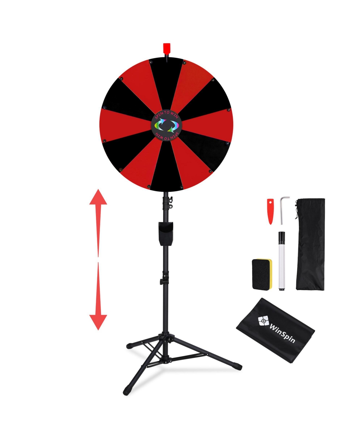 Click here for WinSpin 24 Pop Up Displays Spinning Prize Wheel Bl... prices