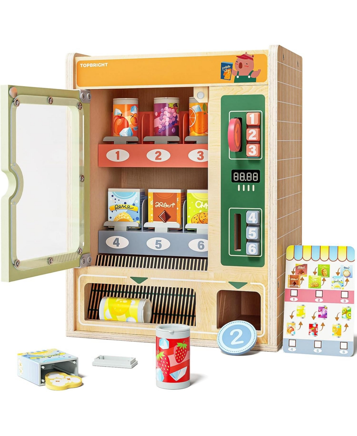 Click here for Top Bright Play Food for Kids Pretend Play Toys Wi... prices