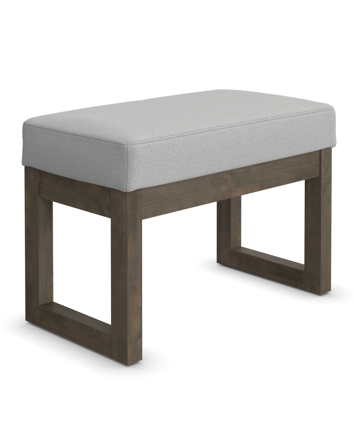 Click here for Simpli Home Milltown 18.3 Wood Footstool Small Ott... prices
