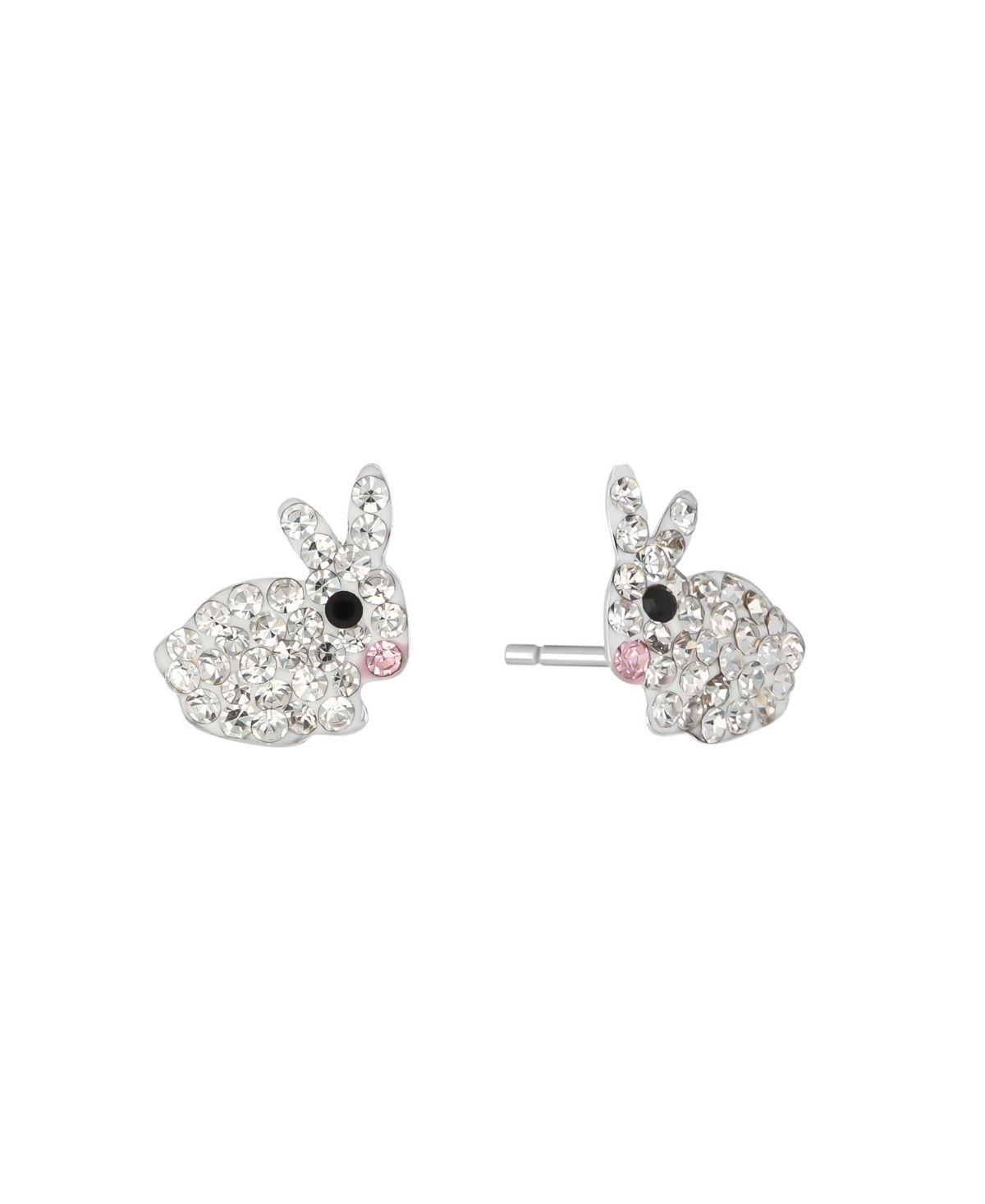 Click here for Macys Crystal Pave Bunny Stud Earrings - Silver prices