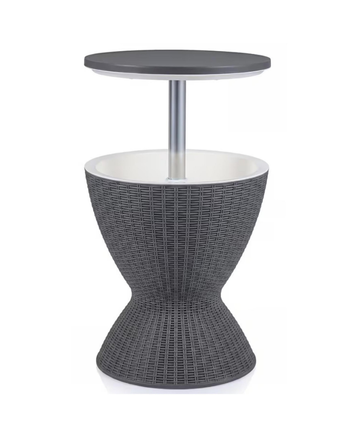 Click here for Yiortwo Outdoor Rattan Ice Cooler Bar Table with E... prices