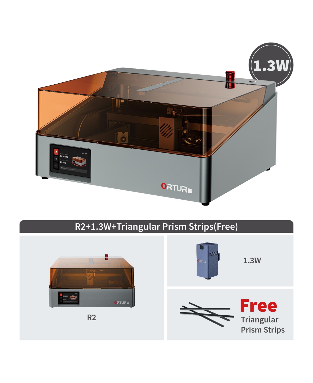 Click here for Ltmate Ortur R2 Enclosed 1.3W Laser Engraver Smart... prices
