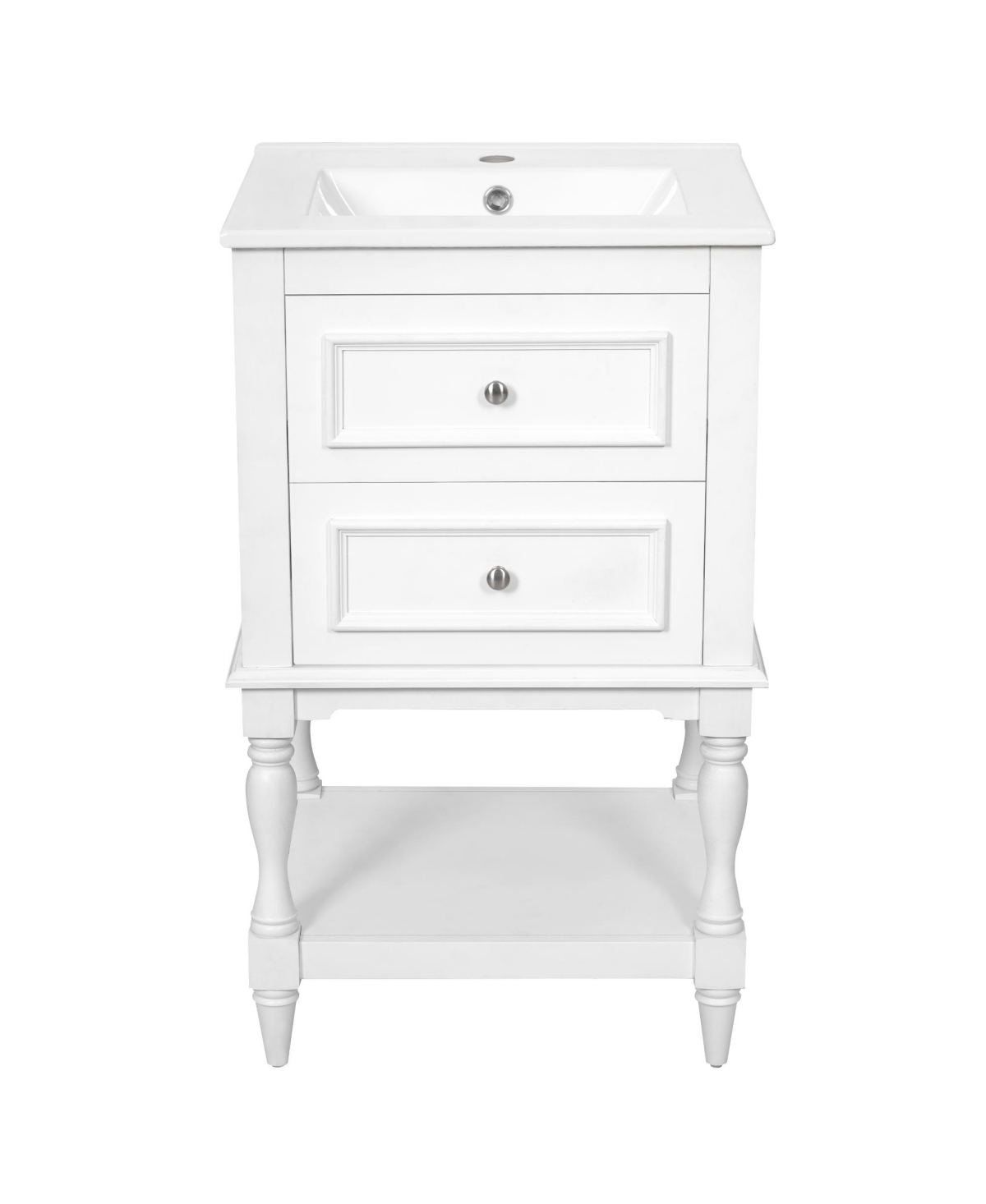 Click here for Busdays 20 Inch Ceramic Sink Bathroom Vanity Retro... prices