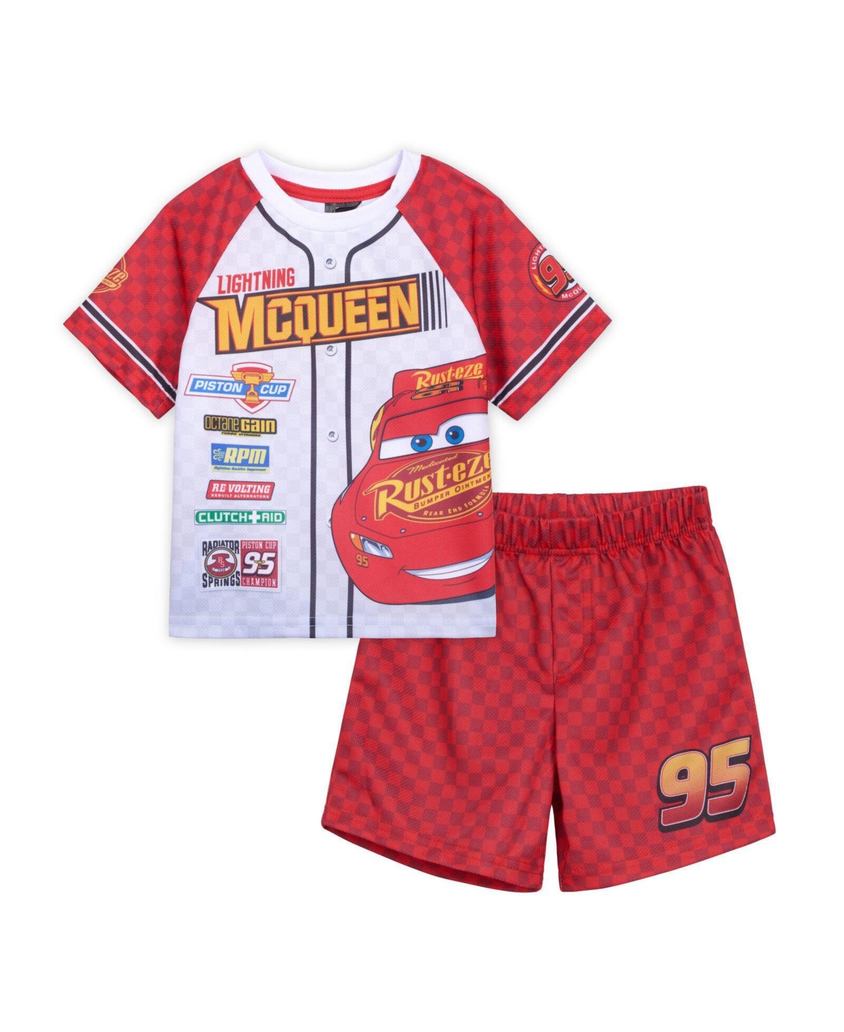 Click here for Cars Toddler Boys (2T-5T) Athletic 2-Piece T-Shirt... prices