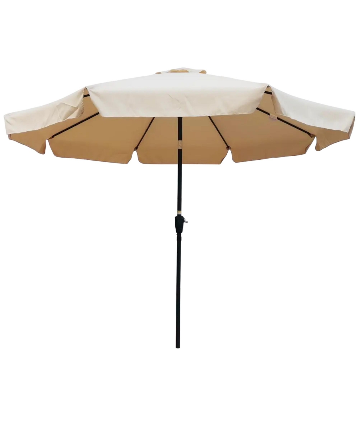 Click here for Yiortwo 10 Feet Patio Umbrella With Crank Lift And... prices
