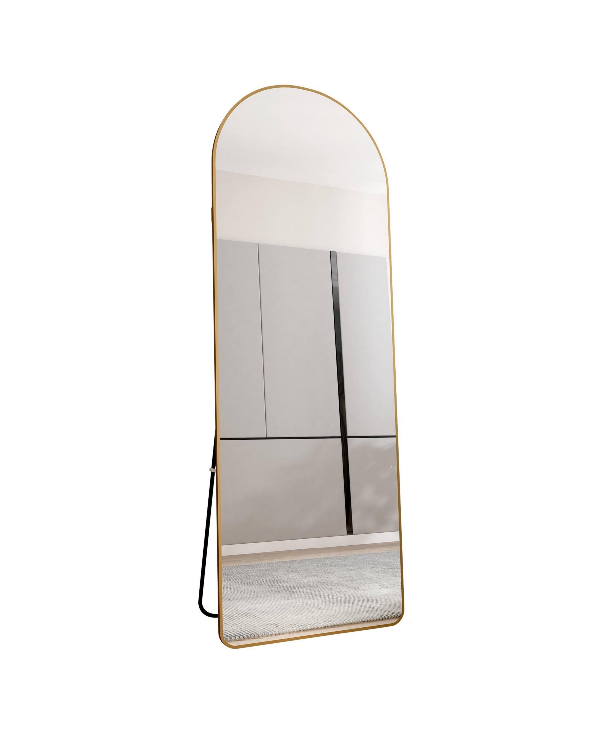 Click here for Midola 64x23 Floor Mounted Full Length Mirrors  Al... prices