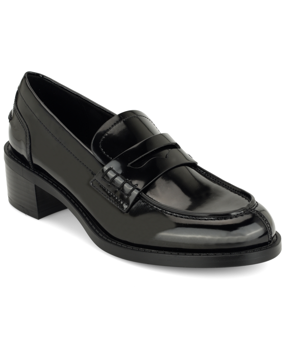 Click here for Nine West Womens Vandel Block Heel Penny Loafers -... prices