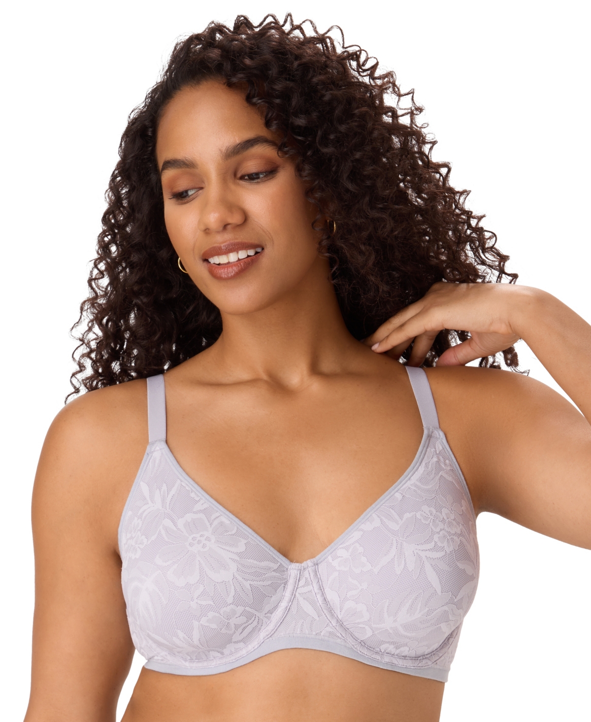 Click here for Bali Womens Breathe Lace Underwire Bra DF7590 - Wh... prices