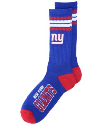 For Bare Feet New York Giants 4 Stripe Deuce Crew 504 Sock - Macy's