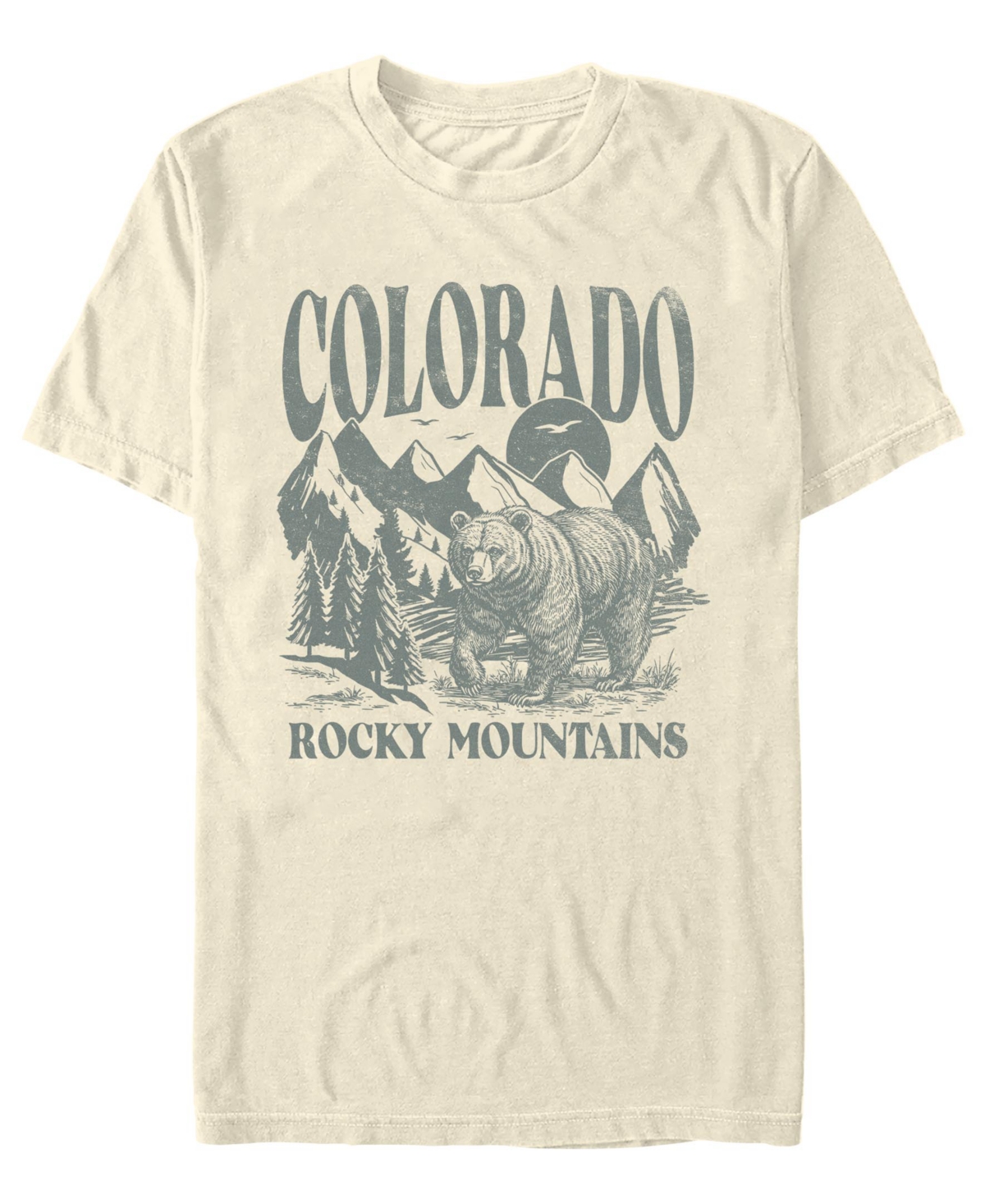 Click here for Fifth Sun MensÂ Generic Rocky Mtns Bear T-Shirt -... prices