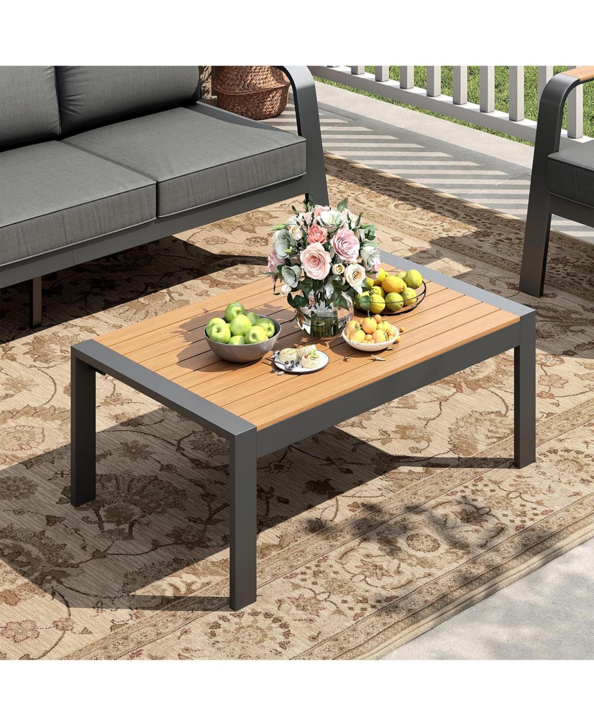 Click here for gaomon Outdoor Coffee Table  All-Weather Aluminum... prices