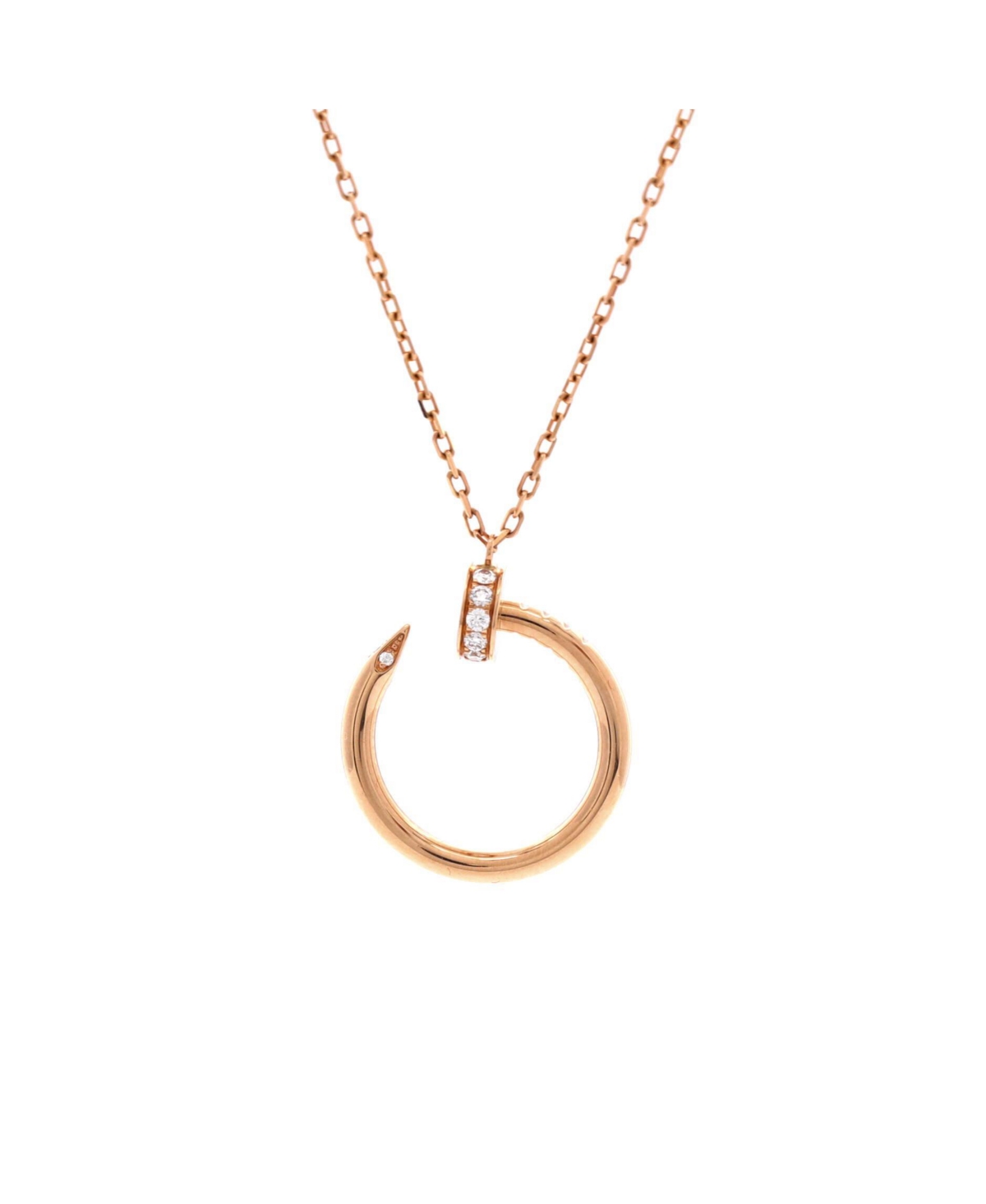 Click here for Pre-Owned Cartier Juste un Clou Pendant Necklace -... prices