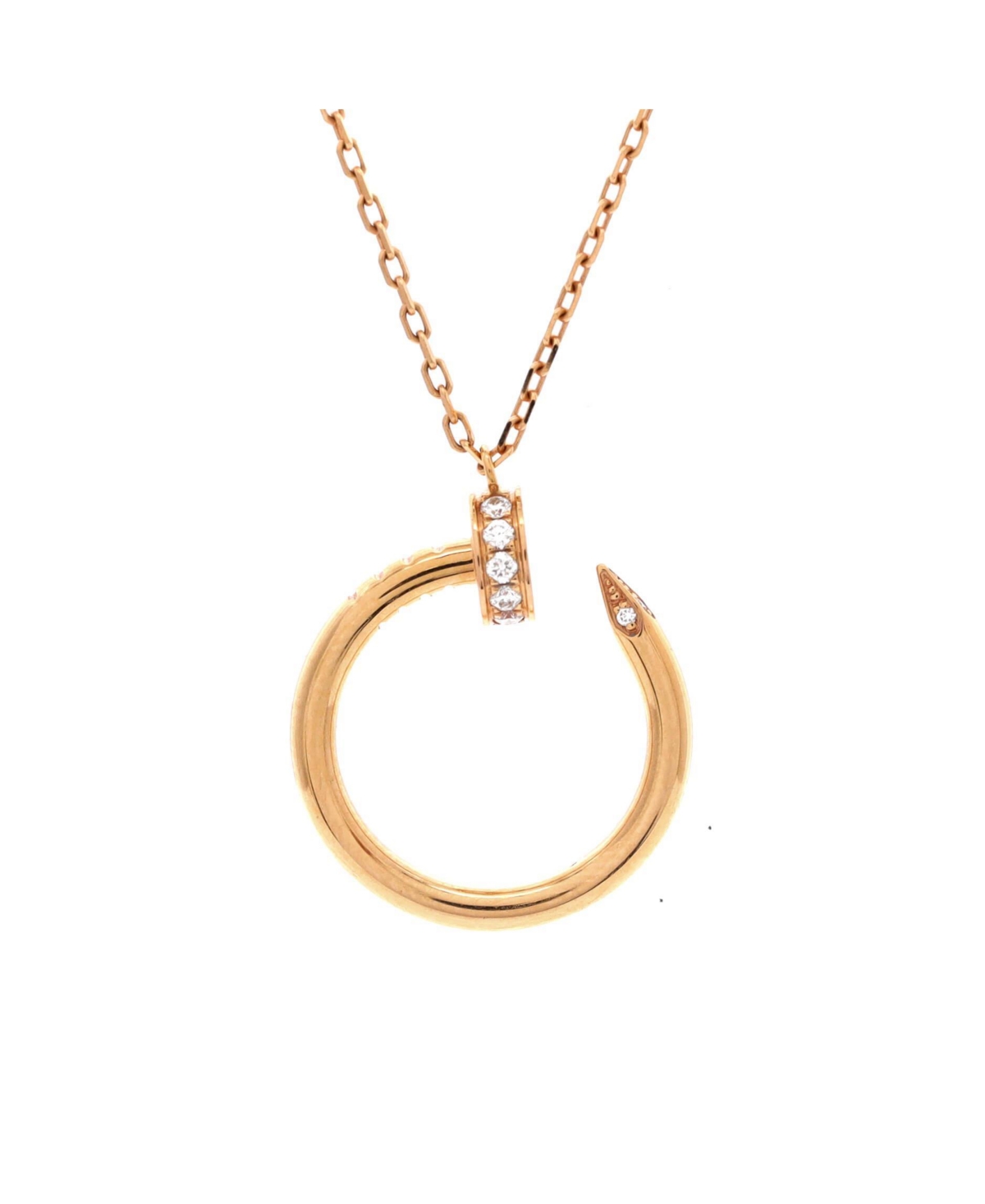 Click here for Pre-Owned Cartier Juste un Clou Pendant Necklace -... prices