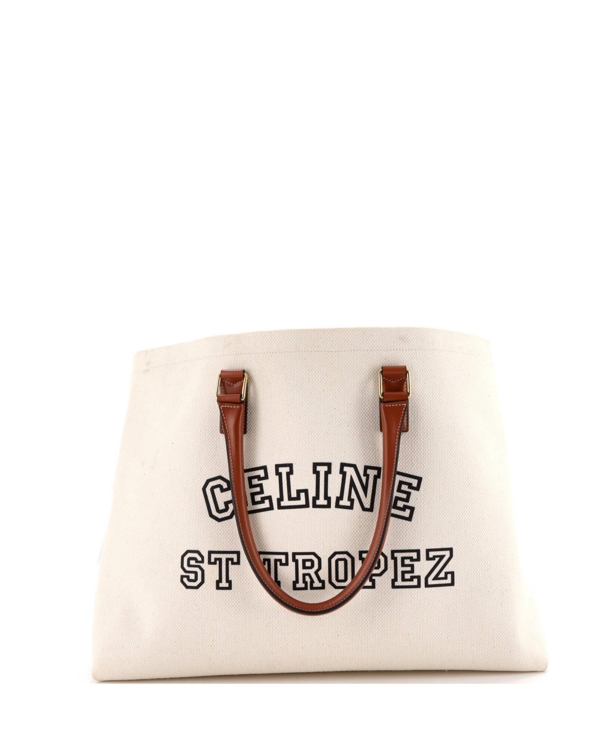 Click here for Pre-Owned Celine St. Tropez Horizontal Cabas Tote... prices
