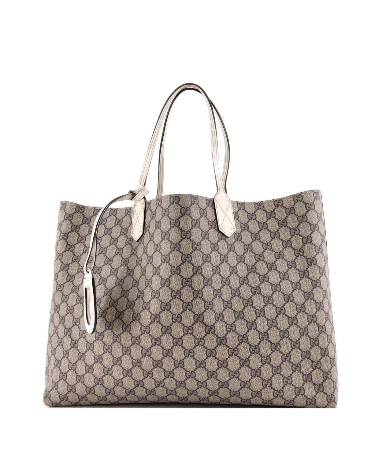 Click here for Pre-Owned Gucci Medium Reversible Tote Gg Coated C... prices