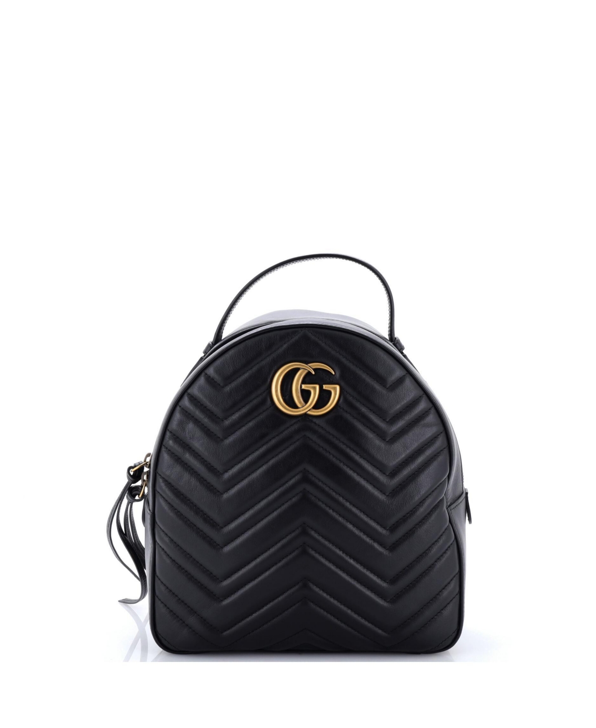 Click here for Pre-Owned Gucci Small Gg Marmont Backpack Matelass... prices