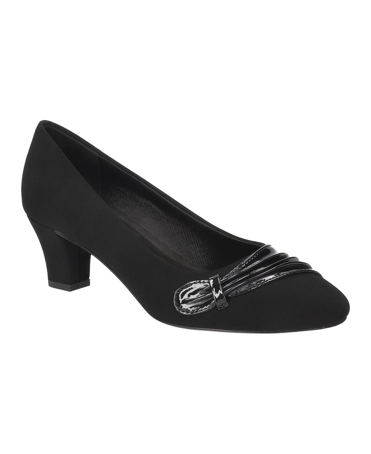 Click here for Easy Street Womens Ginnifer Slip-On Pumps - Black... prices