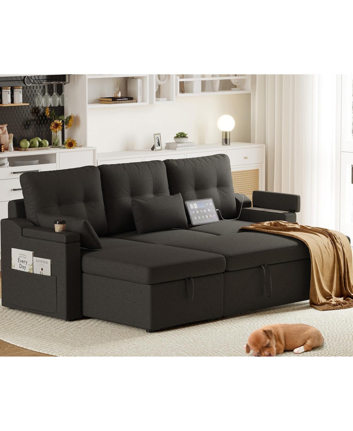Click here for gaomon Sleeper Sofa  Sofa Bed with Storage  Modern... prices