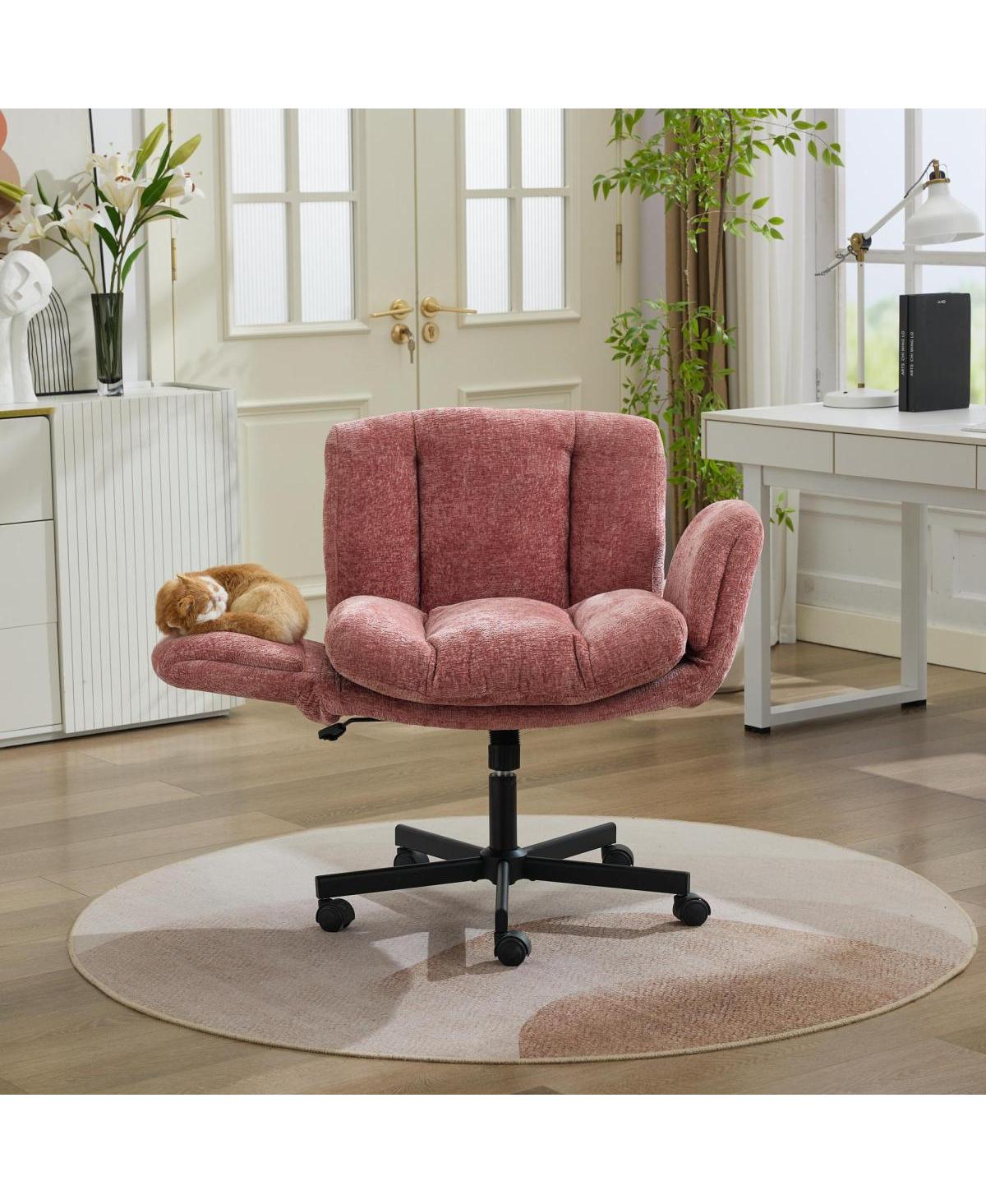 Click here for Streamdale Furniture Modern Chenille Swivel Office... prices