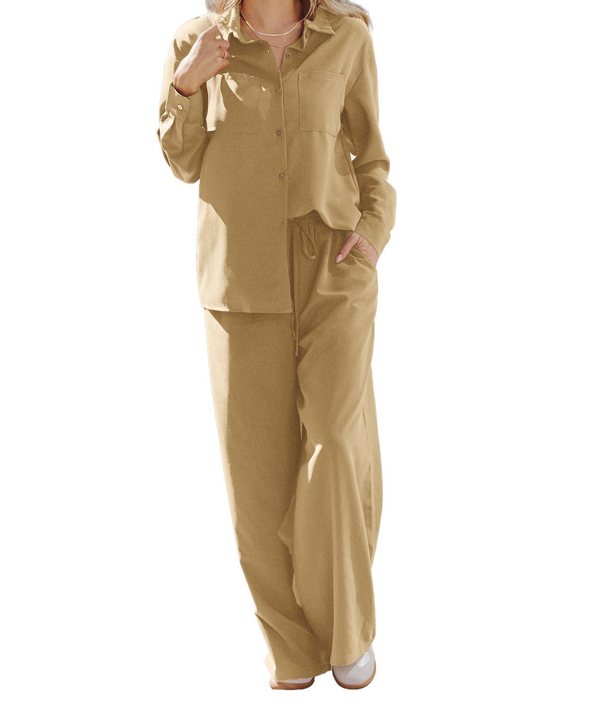 Click here for Cupshe Womens Casual Chic Two-Piece Lounge Set - L... prices