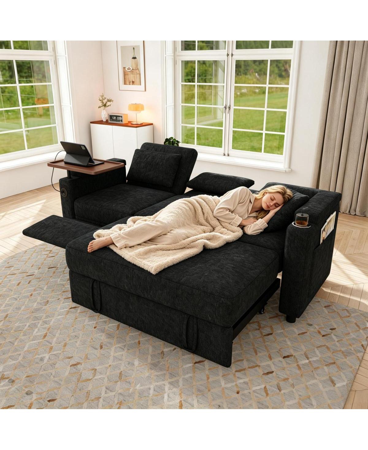 Click here for Streamdale Furniture 83 3-in-1 Foldable Sofa Bed w... prices