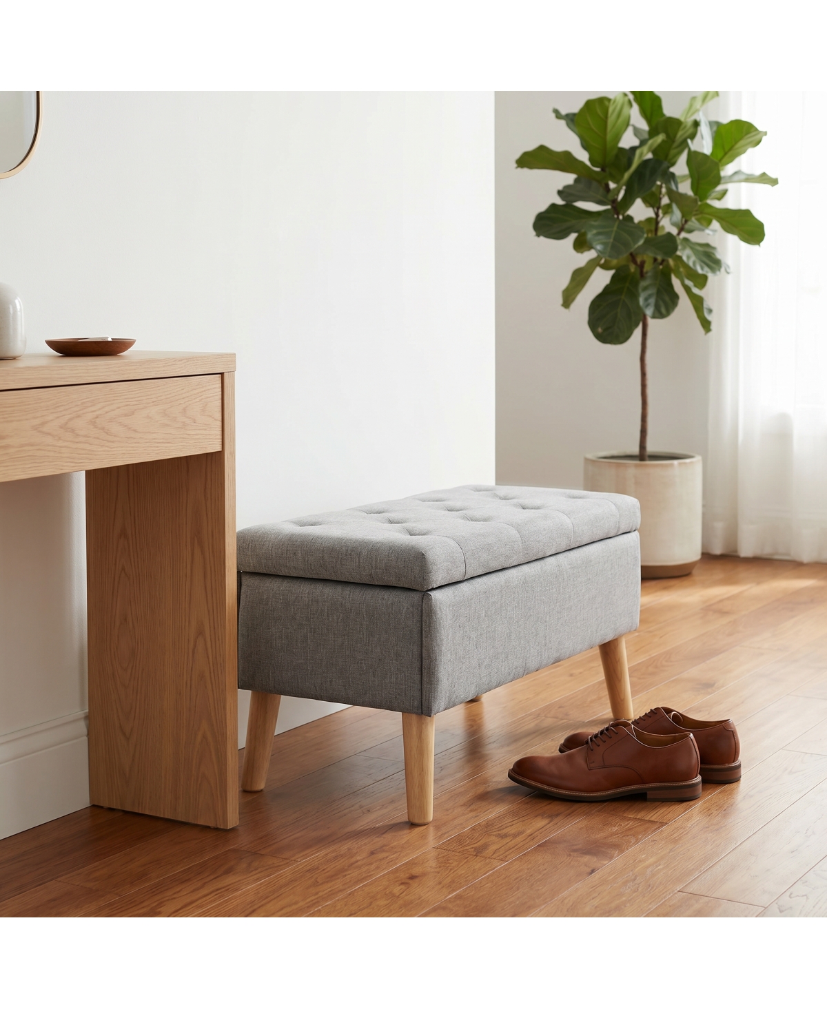 Click here for Streamdale Furniture Wide Upholstered Storage Otto... prices
