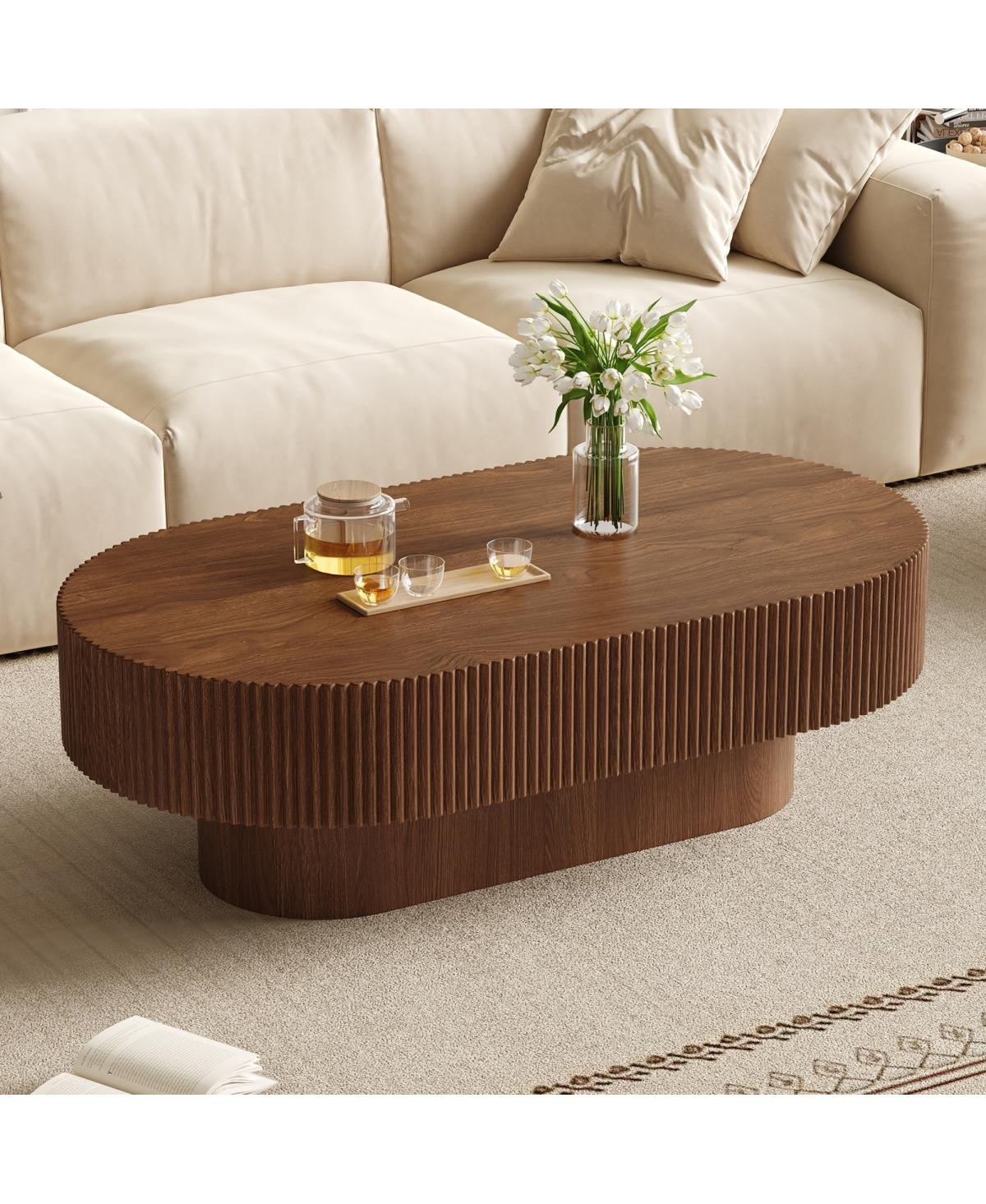 Click here for Streamdale Furniture Elegant 43.3 Farmhouse Oval F... prices