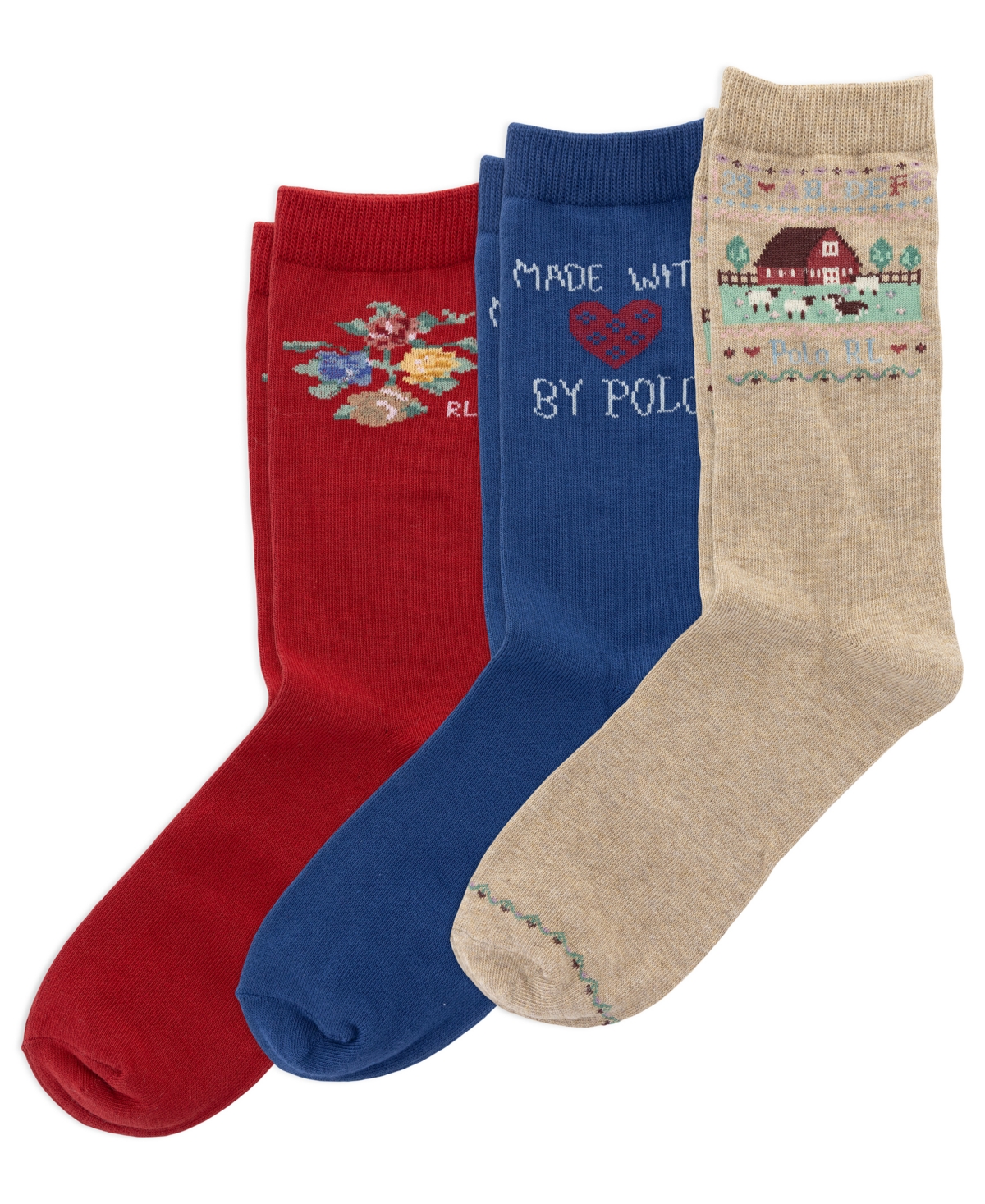 Click here for Polo Ralph Lauren Girls Sample Socks  3-Pack - Med... prices
