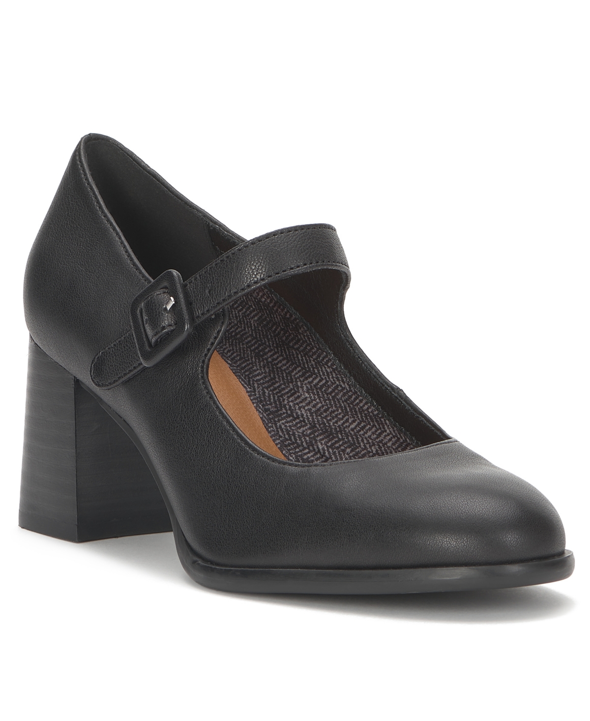 Click here for Lucky Brand Womens Block Heel Round Toe Pumps - Bl... prices