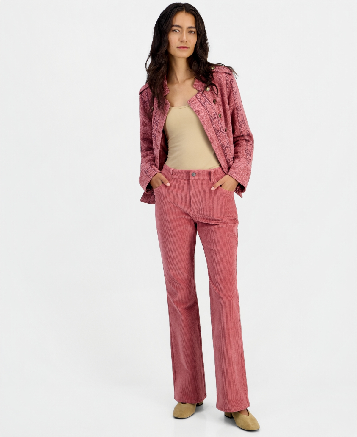 Click here for And Now This Womens Corduroy Flare Pants  Macys Ex... prices