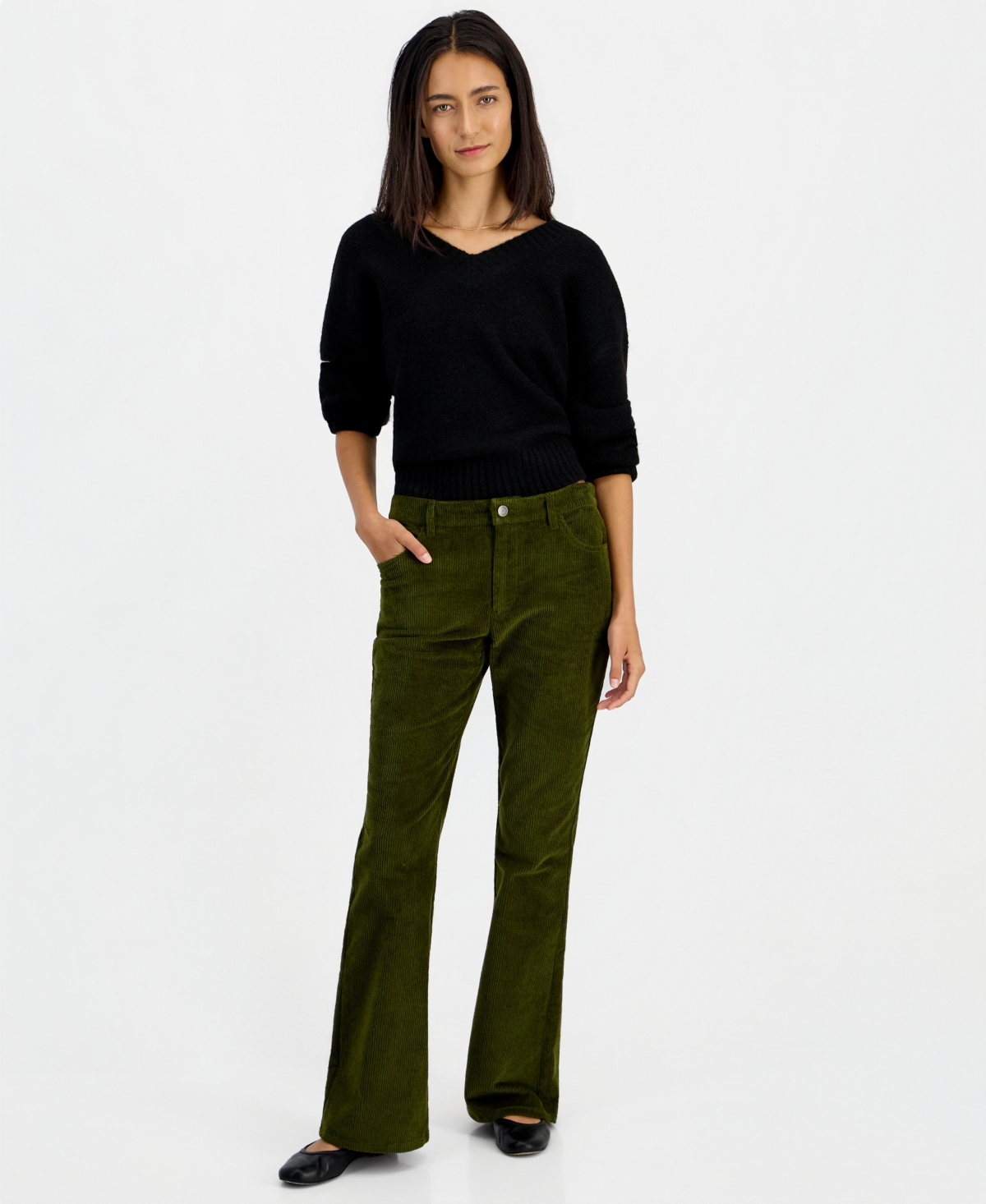 Click here for And Now This Womens Corduroy Flare Pants  Macys Ex... prices