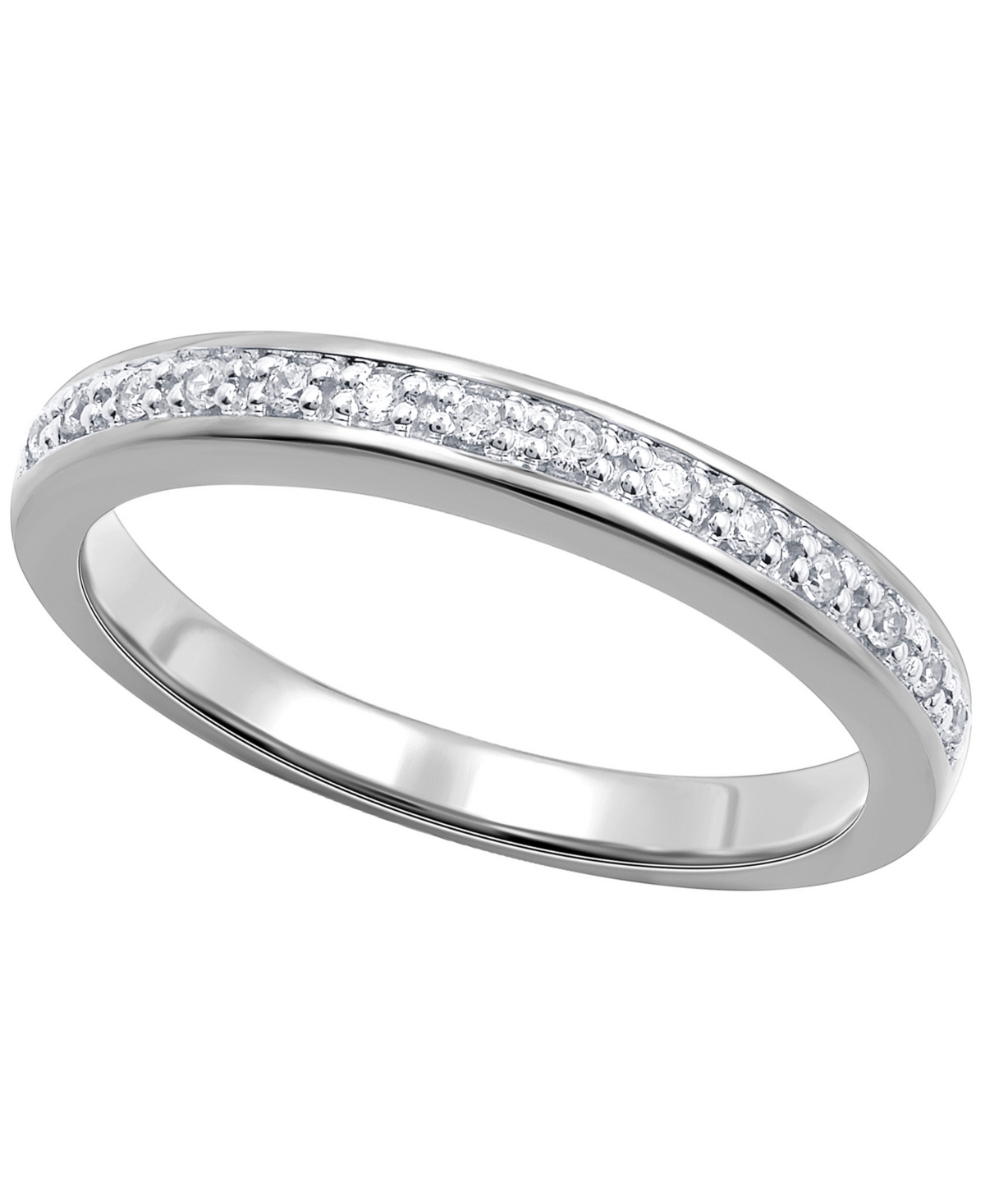 Click here for Diamond Band Ring (1/10 ct. t.w.) in Sterling Silv... prices