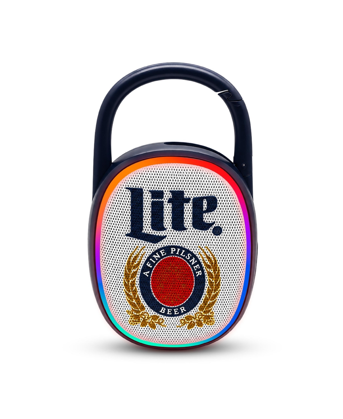Click here for Miller Lite Backpack Clip Bluetooth Speaker and Fm... prices