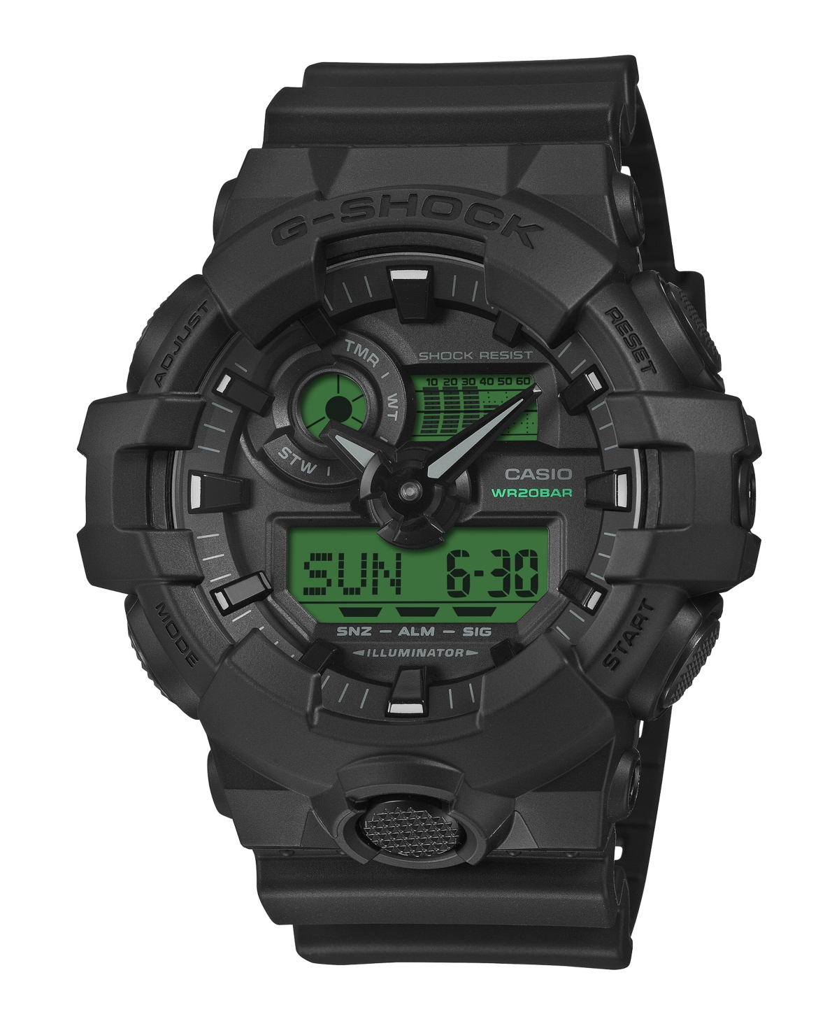 Click here for G-Shock Mens Japanese Quartz Black Resin Watch 53.... prices