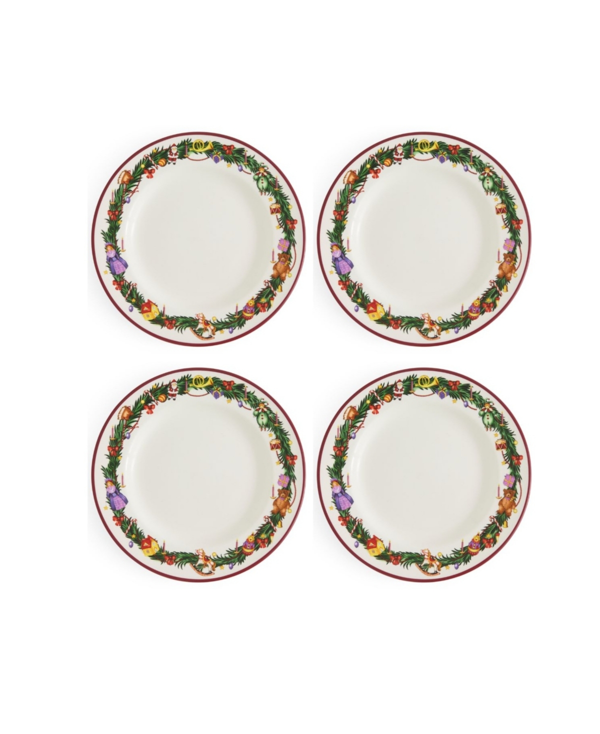 Click here for Spode Christmas Memories Salad Plates  Set of 4 -... prices