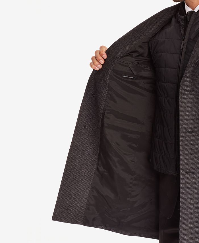 Hugo Boss Men's Removable-Bib Car Coat - Macy's