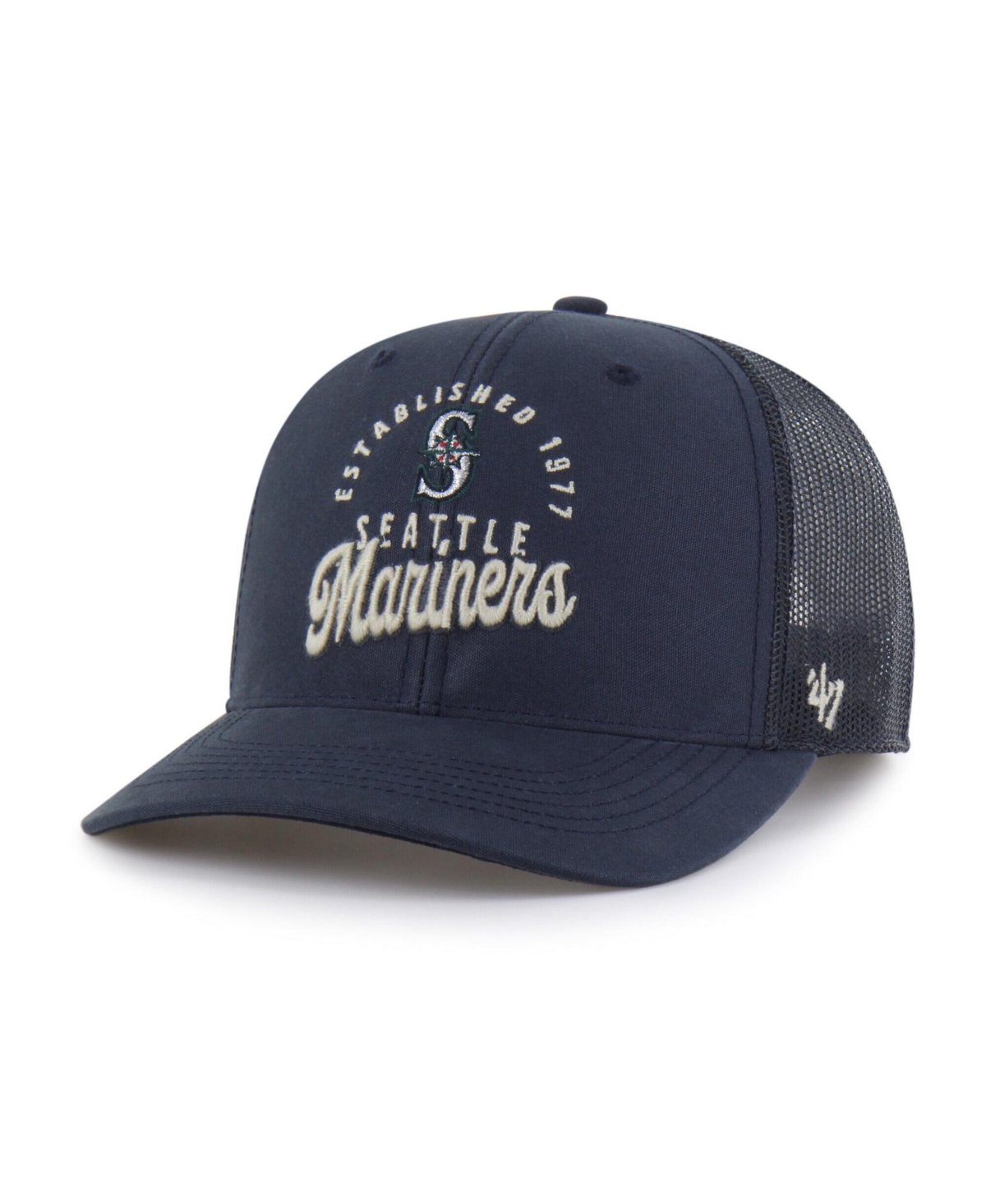 Click here for 47 Brand Mens Navy Seattle Mariners Pitstop Trucke... prices