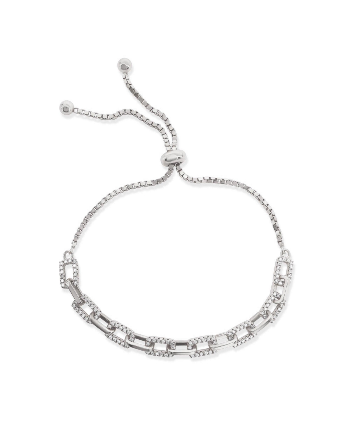 Click here for Suzy Levian New York Sterling Silver Pave Cubic Zi... prices