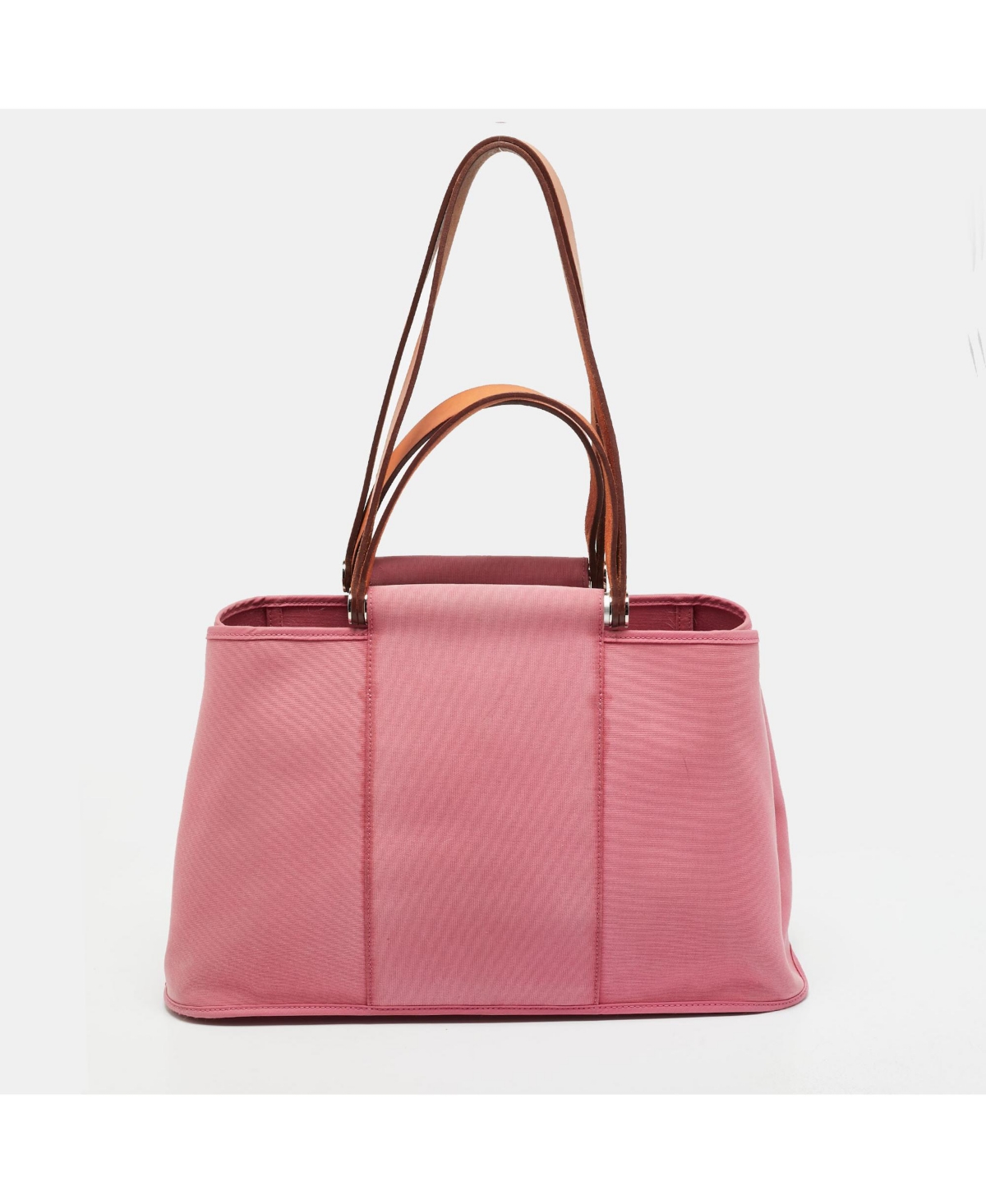 Click here for Pre-Owned Hermes Cabag Elan Canvas Tote prices