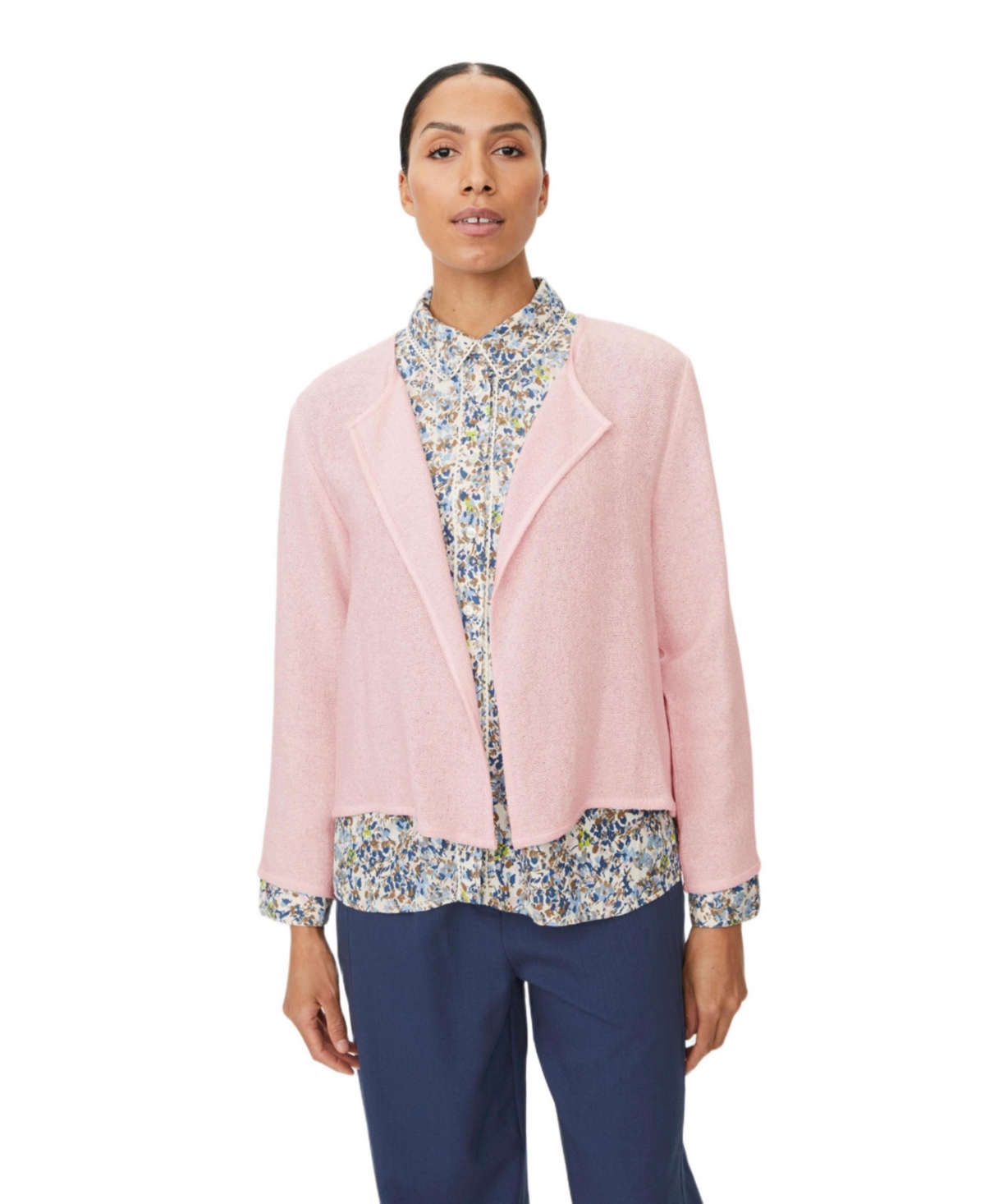 Click here for Masai Copenhagen Womens MaJulitta Open Front Boucl... prices