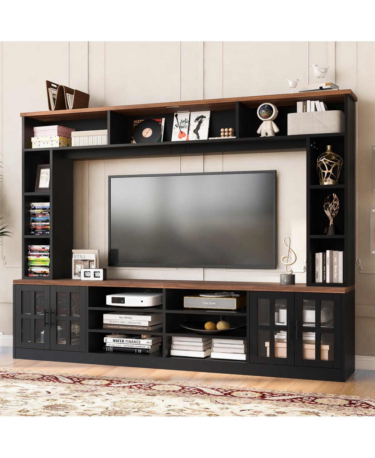 Click here for Streamdale Furniture 95.5 Modern Wall Unit Enterta... prices