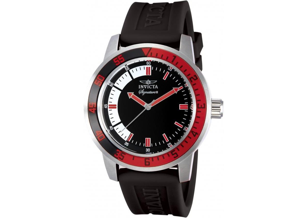 Click here for Invicta Mens 7460 Signature Quartz White  Black Di... prices