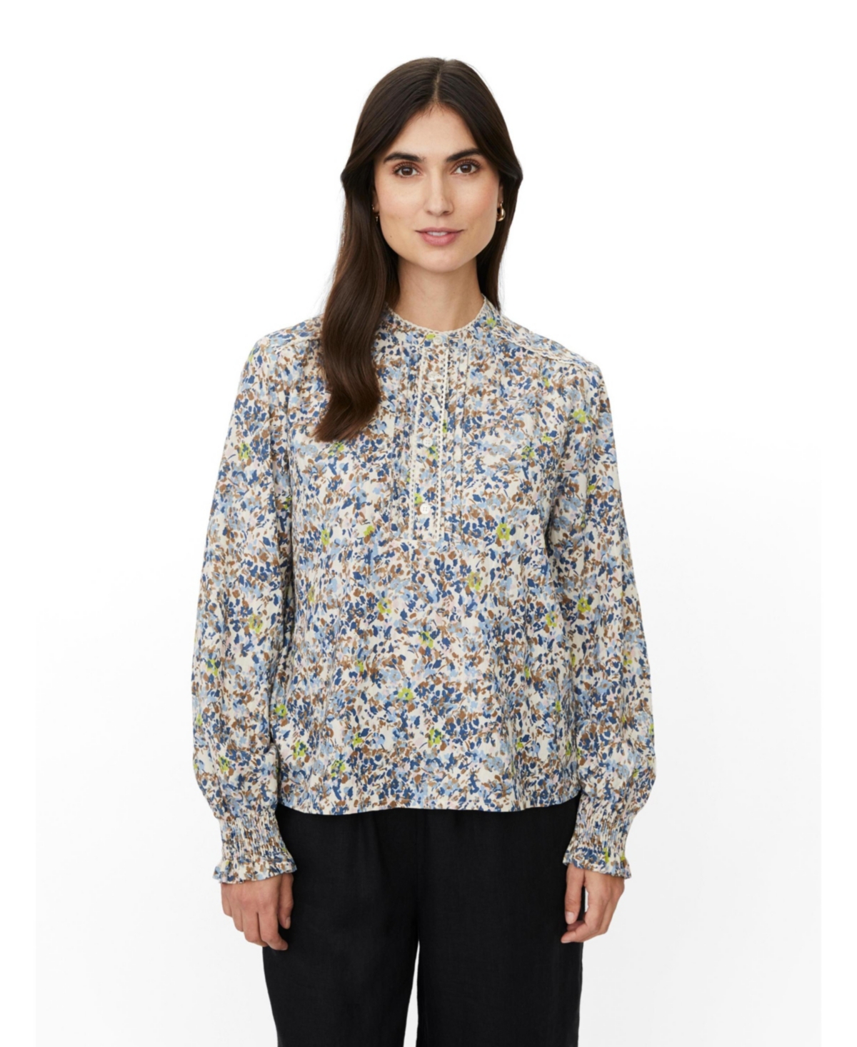 Click here for Masai Copenhagen Womens MaDionelle Floral Print Bl... prices