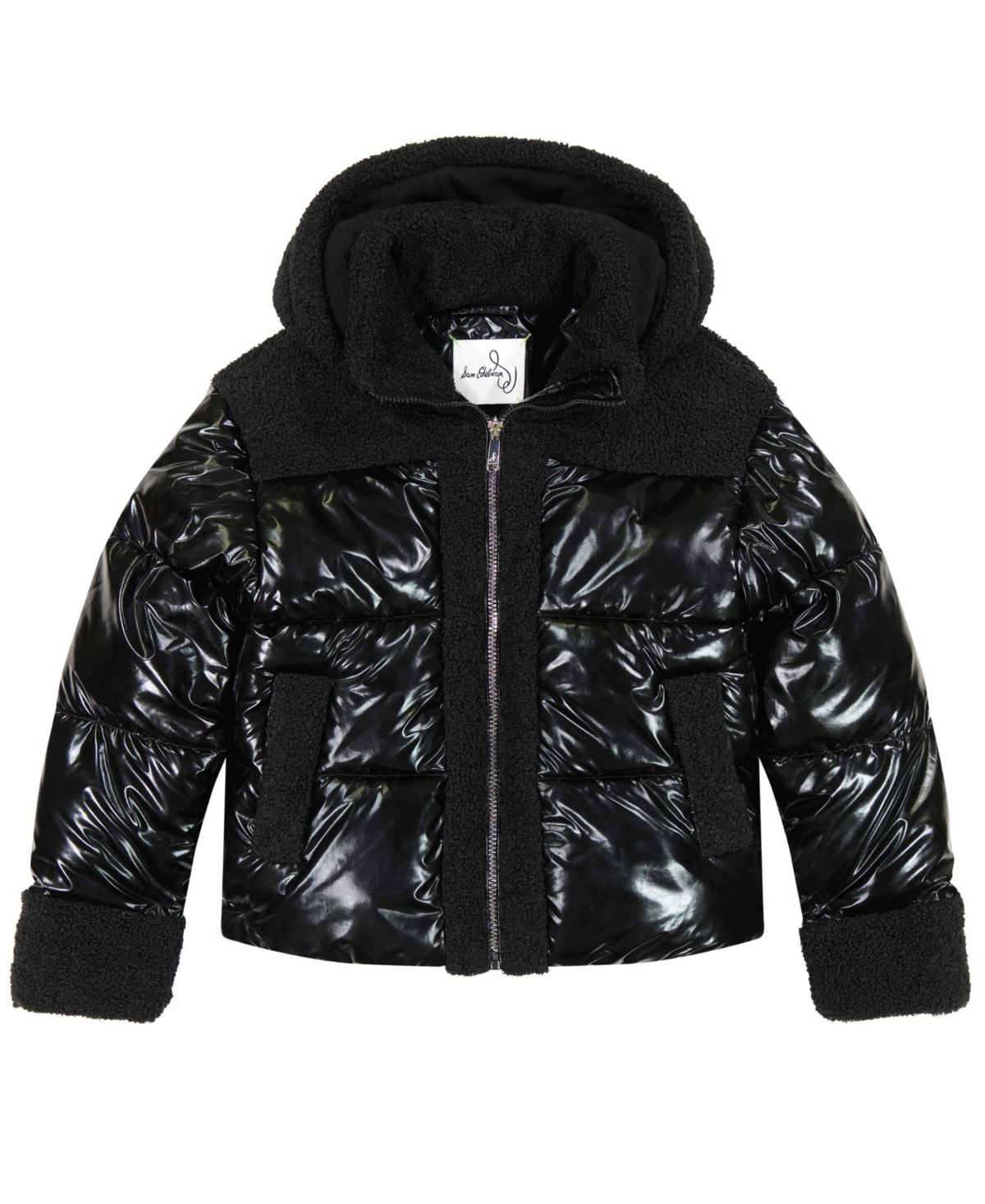 Click here for Sam Edelman Girls 7-16 Metallic with Sherpa Hybrid... prices