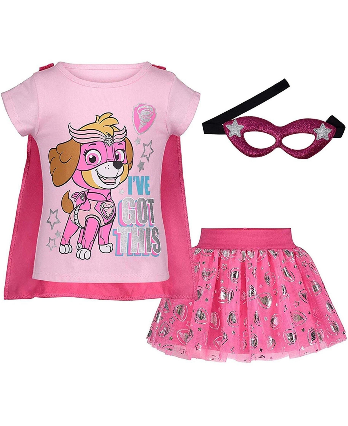 Click here for Paw Patrol Skye Cosplay T-Shirt Tulle Tutu Cape an... prices