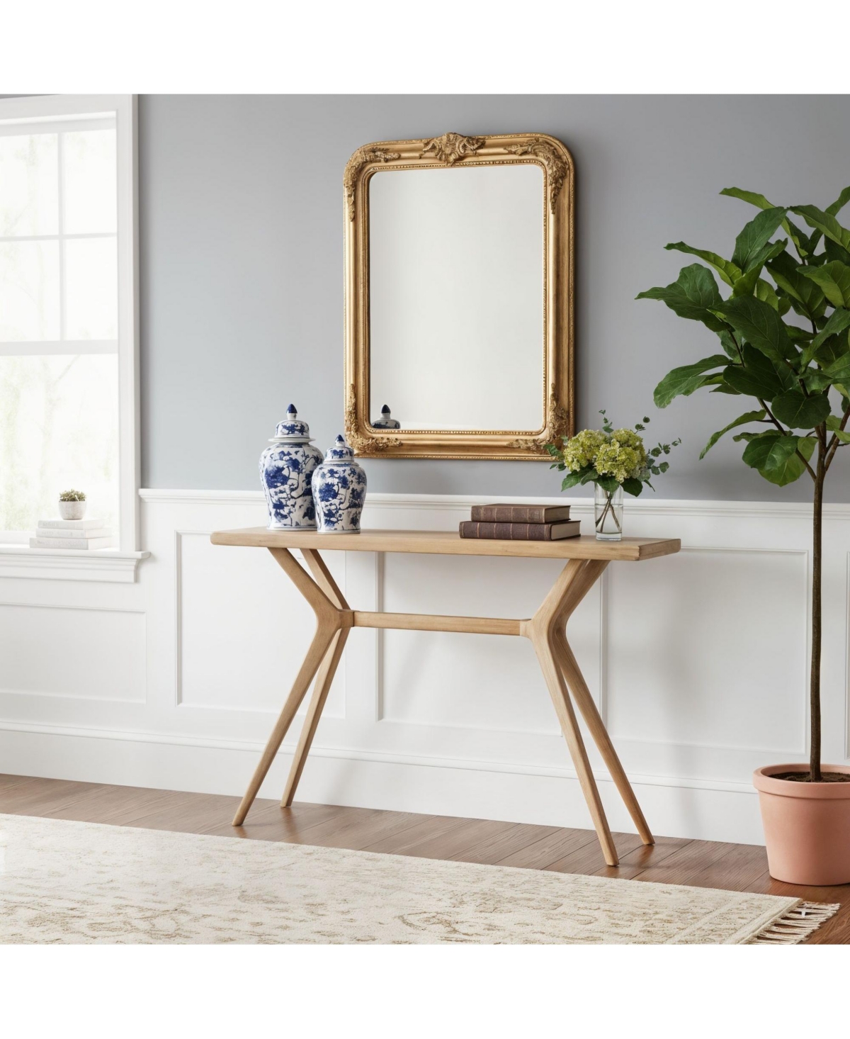 Click here for Sunset Living Furniture Cross Leg Console Table (4... prices