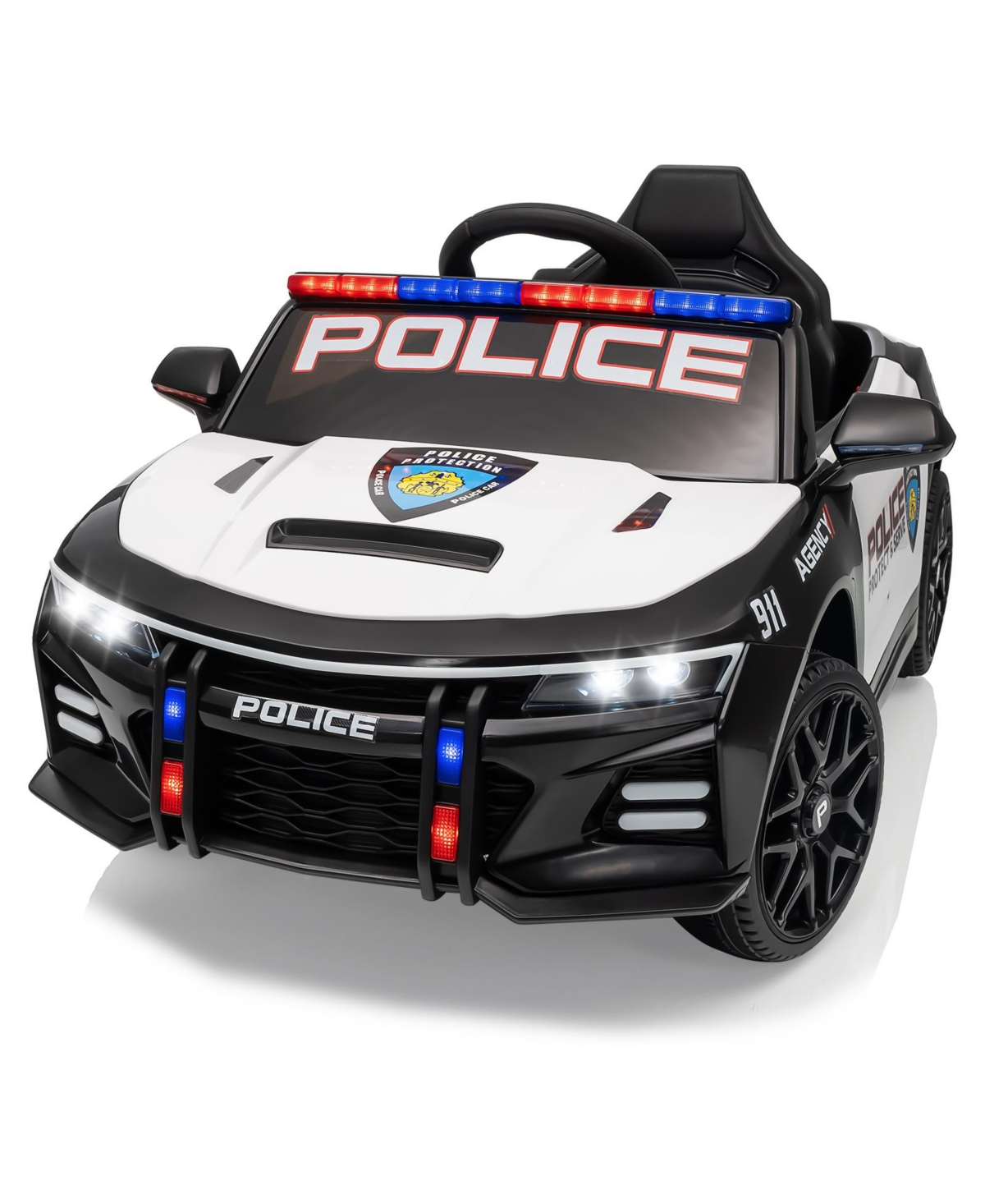 Click here for homfan 12V Licensed Toyota Police Ride On Car  4WD... prices