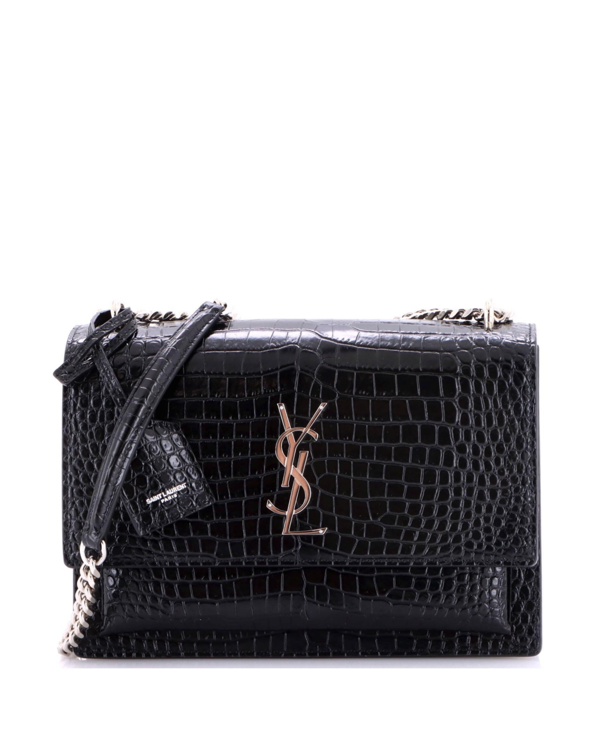 Click here for Pre-Owned Saint Laurent Medium Sunset Crossbody Ba... prices